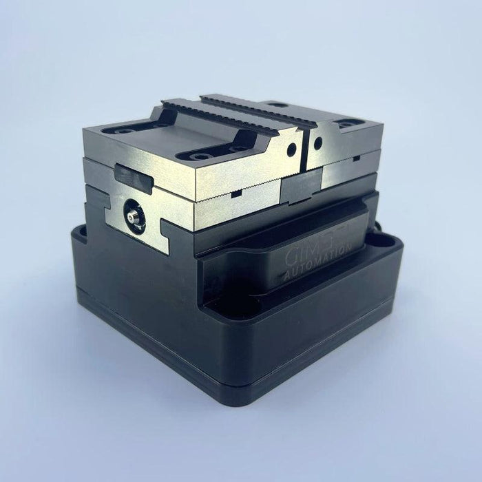 75mm Self-Centering Pneumatic CNC Vise | Gimbel Automation