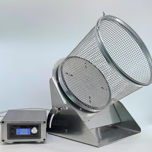 Automatic Tumble Basket for Sand & Bead-Blasting