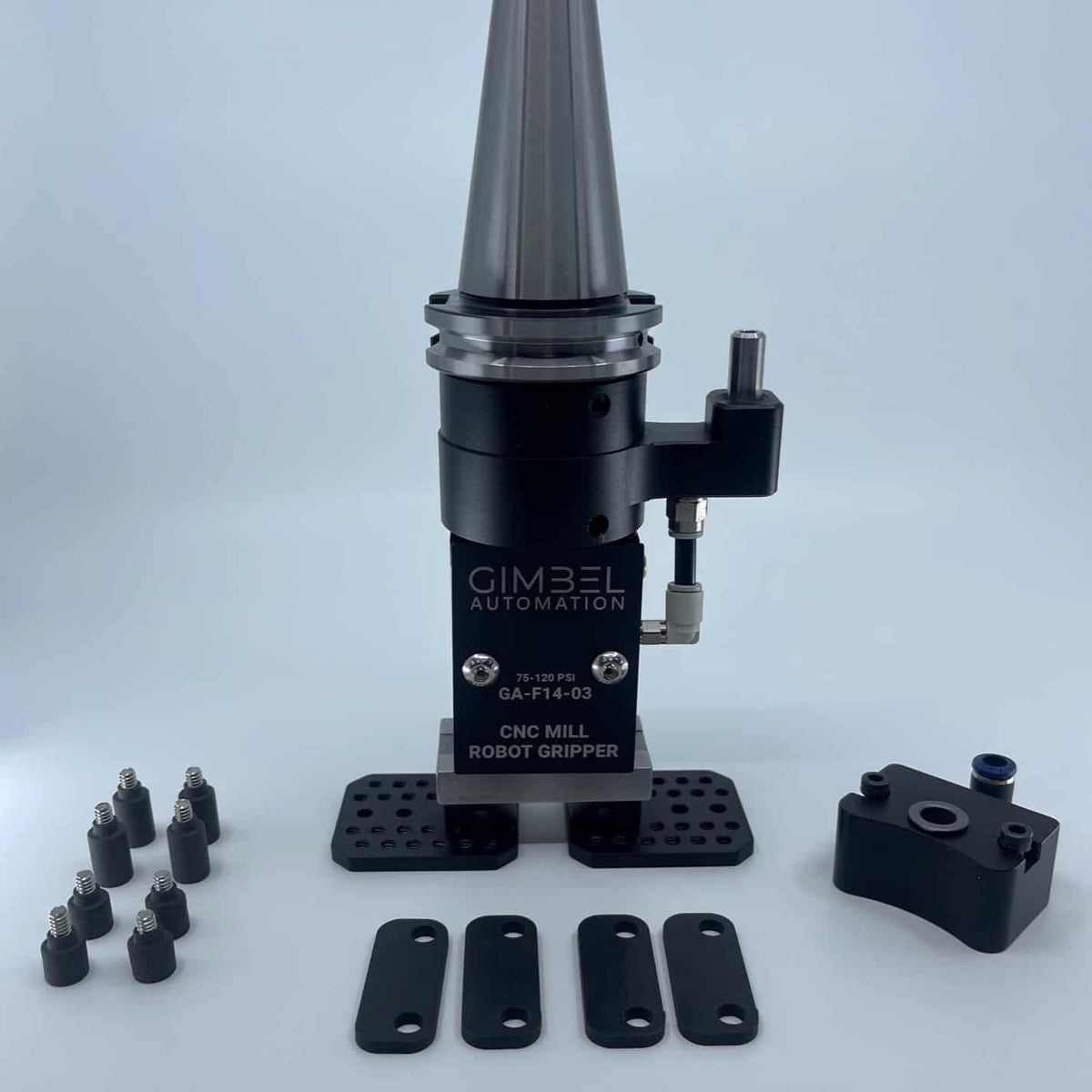 Bypass-Air CNC Spindle Gripper for Haas | Gimbel Automation