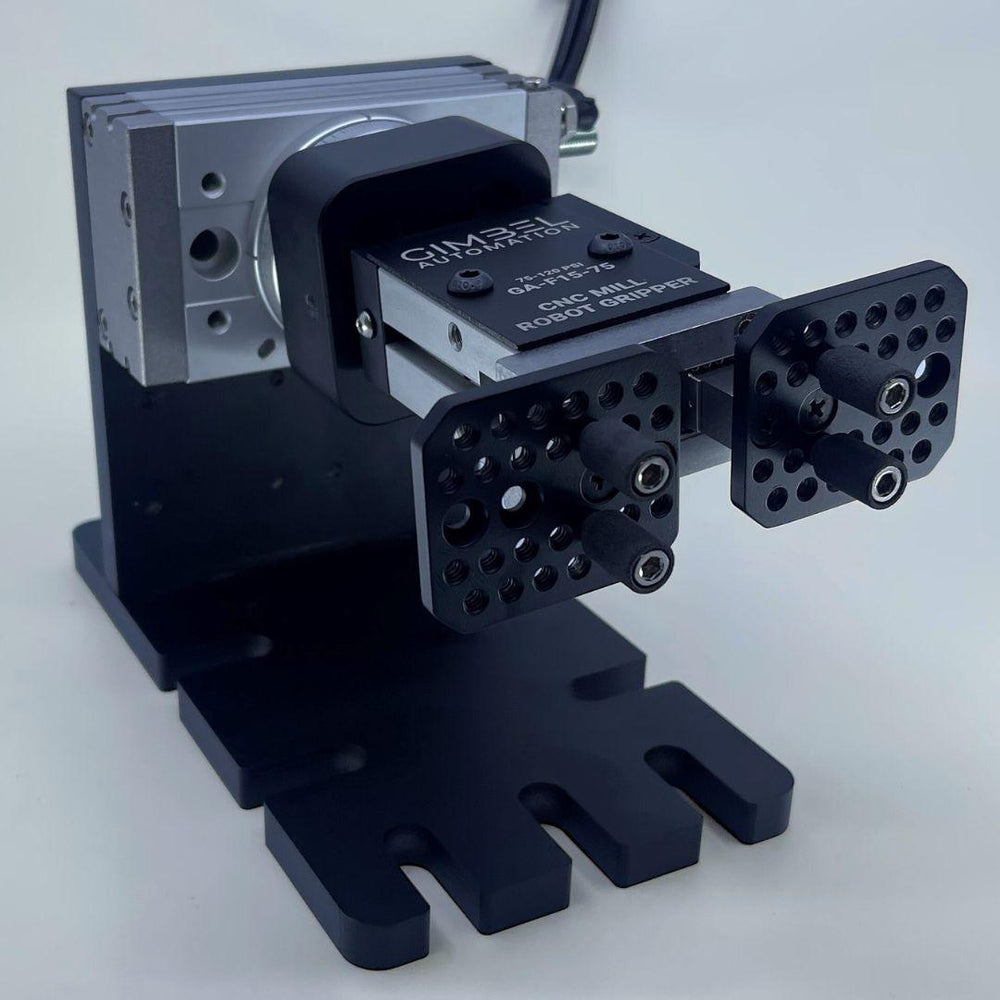 CNC Pneumatic Part Flip Station | Gimbel Automation