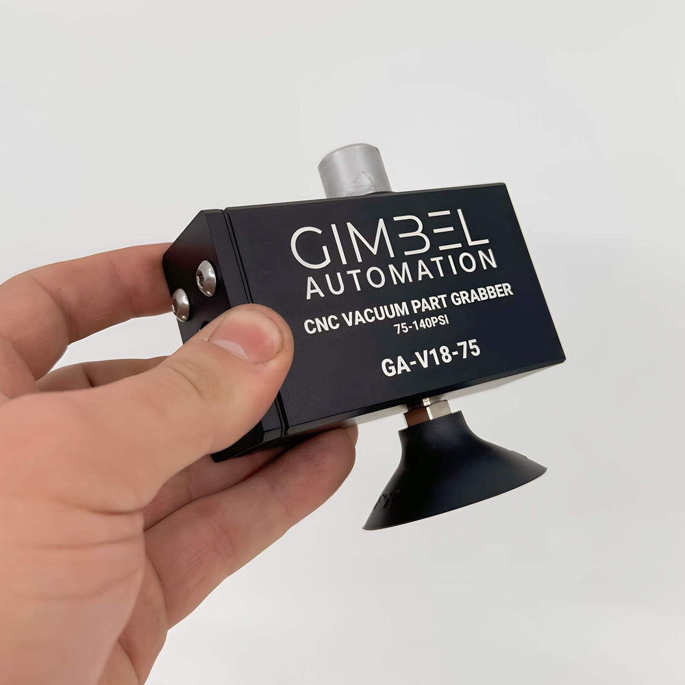 CNC Spindle Vacuum Part-Loading Grabber