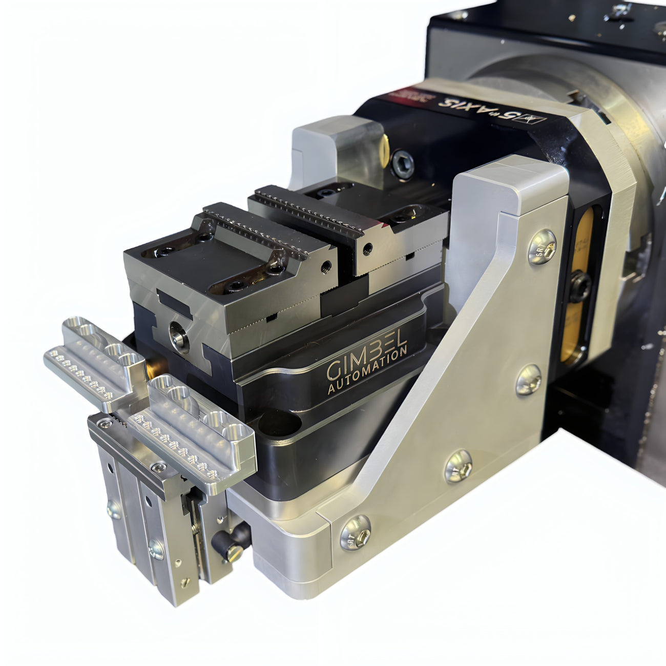 AxisMount™ GripFlipGrip™ - 90° Trunnion Air Vise CNC Automation Module