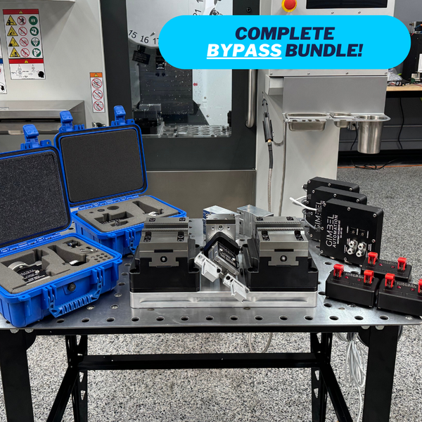 Two-Op Pallet (Rotary Bypass) Complete Bundle | Gimbel Automation